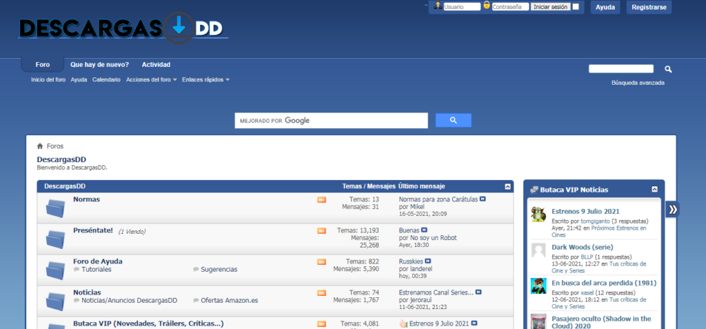 ℹ Alternativas a DescargasDD - Descarga Torrents de Películas y Series Fácilmente