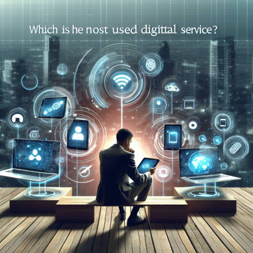 ℹ ¿Cuál es el servicio digital más utilizado actualmente?